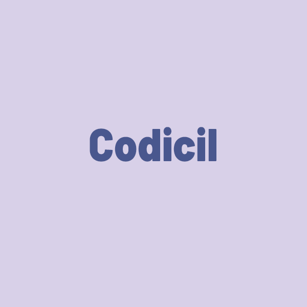 Codicil | Notaris.nl